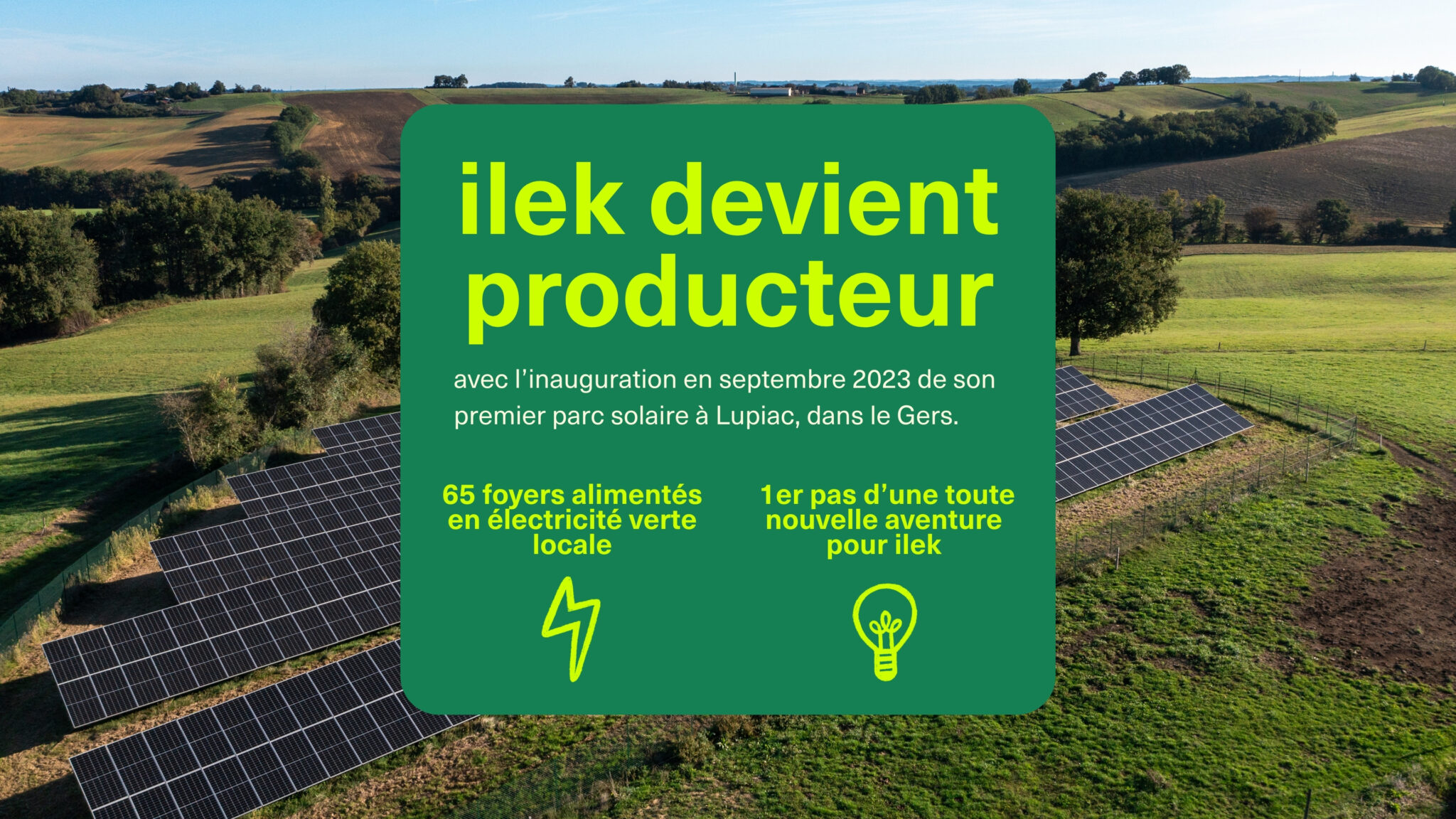 L’énergie d’ilek en 2023 et 2024 : verte et impactante - ilek